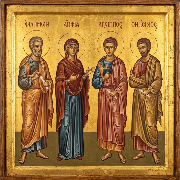 Honoring Saints Philemon, Apphia, Archippus & Onesimus – Whispers of Grace