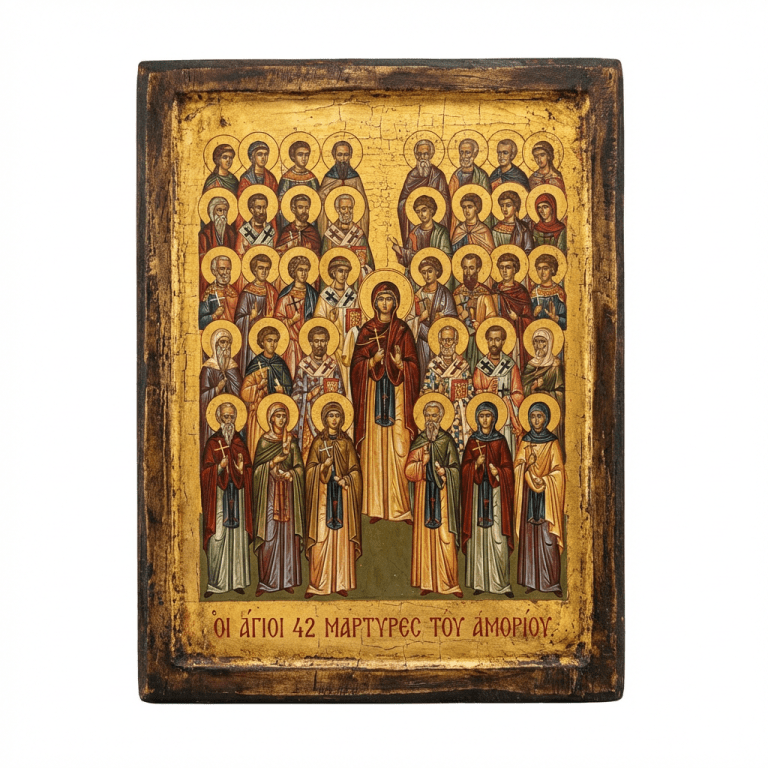 Commemoration of the 42 Holy Martyrs of Amorion – Whispers of Grace